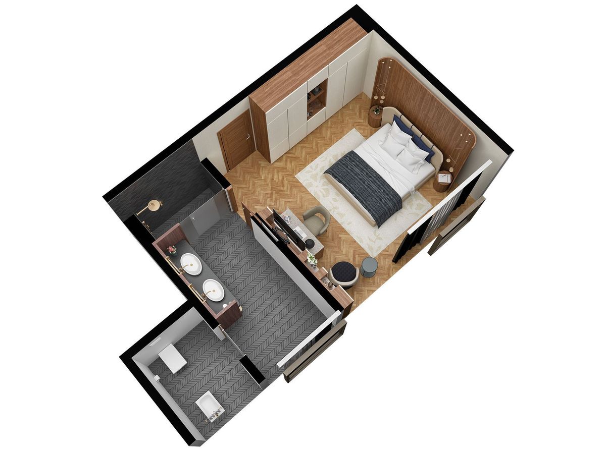 Deluxe Room | Casa Baglioni Milan